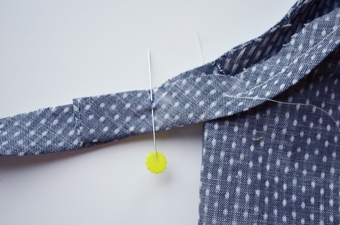 Biscayne Sew-Along Day 5: Arm Binding & Hemming - Hey June Handmade